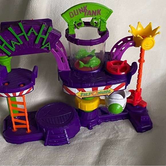 Toys | Fisherprice Imaginext Dc Super Friends The Joker Laff Factory ...